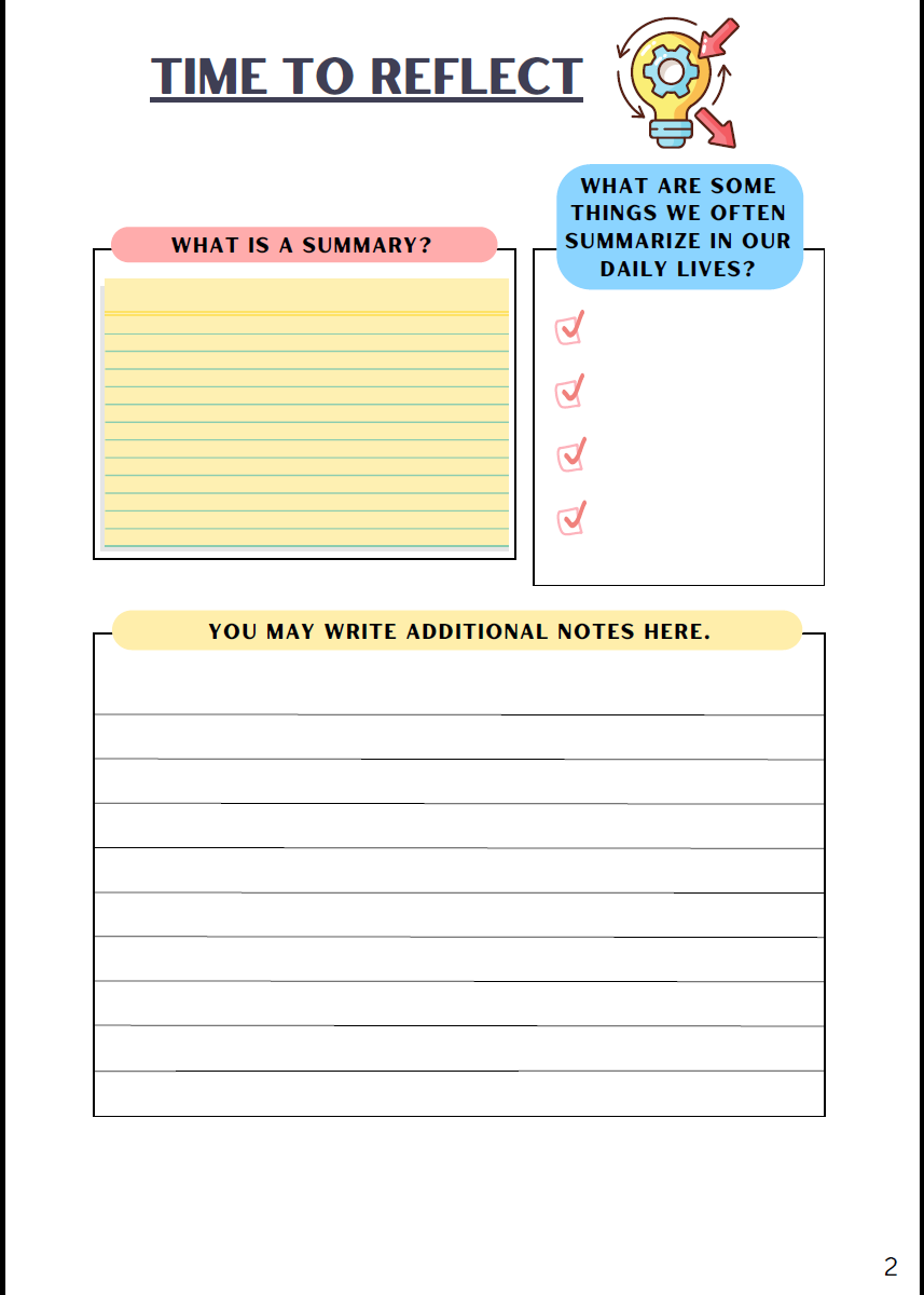Summary Writing Guidebook (PDF) | CSEC English A