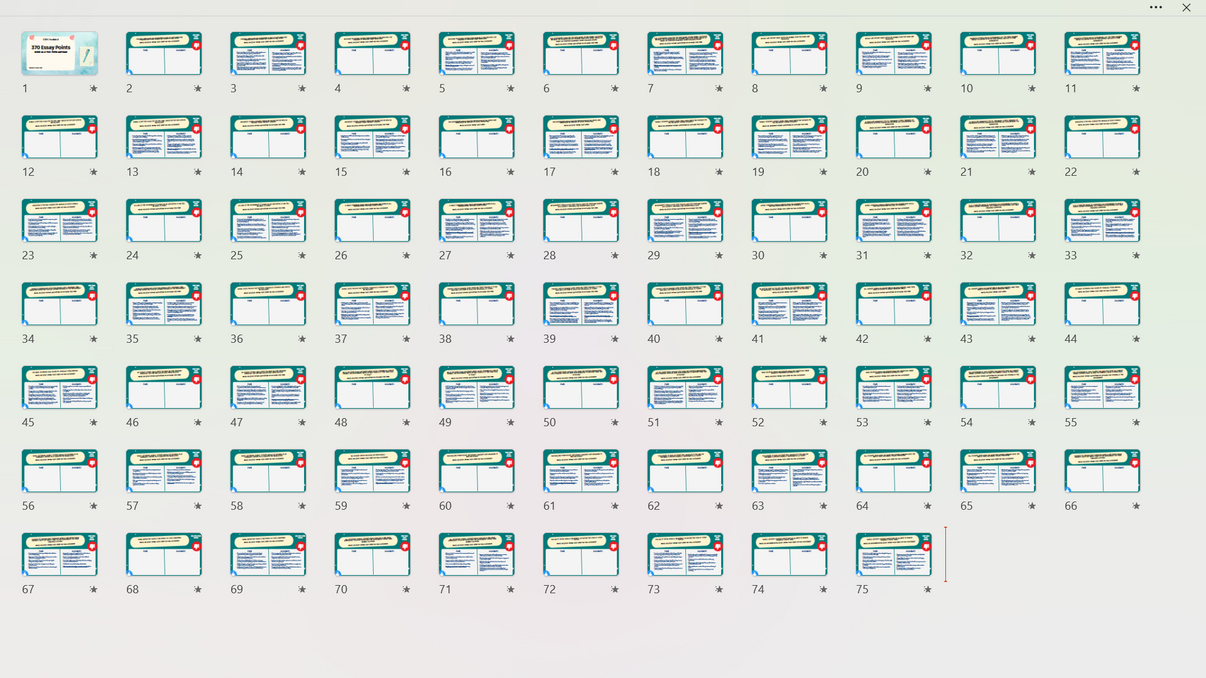 37 Essay Prompts + 370 Essay Points (PDF + PPT)| CSEC English A