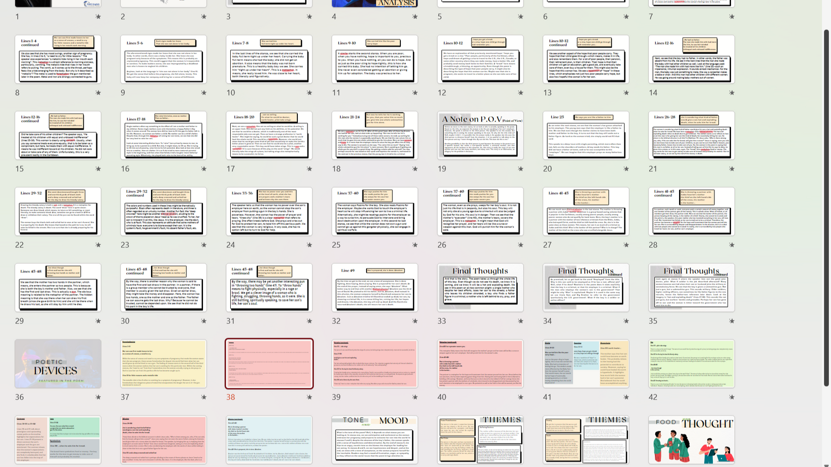 Comprehensive Poetry Analysis Collection for CSEC English B (2023-2027